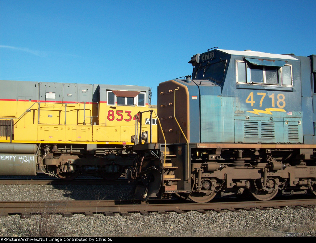 CSX 4718 WITH ALCX 8534